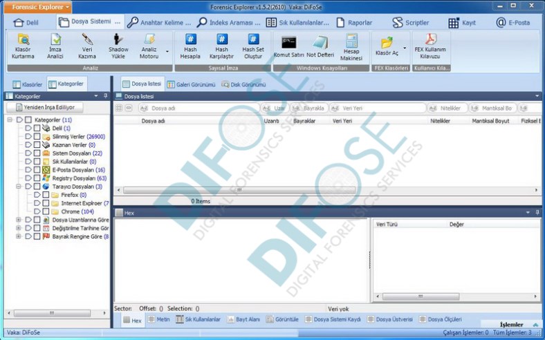 03 | DIFOSE Adli Bilişim, Veri Kurtarma ve Elektronik Arama Hizmetleri