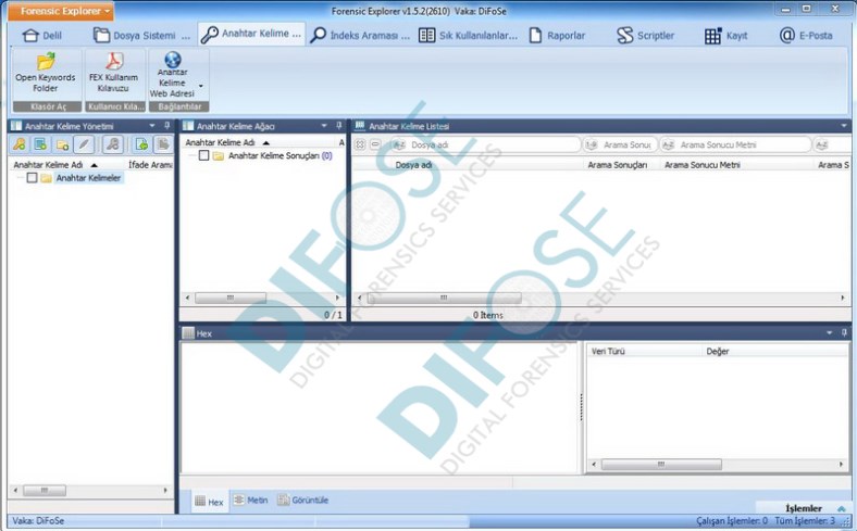 05 | DIFOSE Adli Bilişim, Veri Kurtarma ve Elektronik Arama Hizmetleri